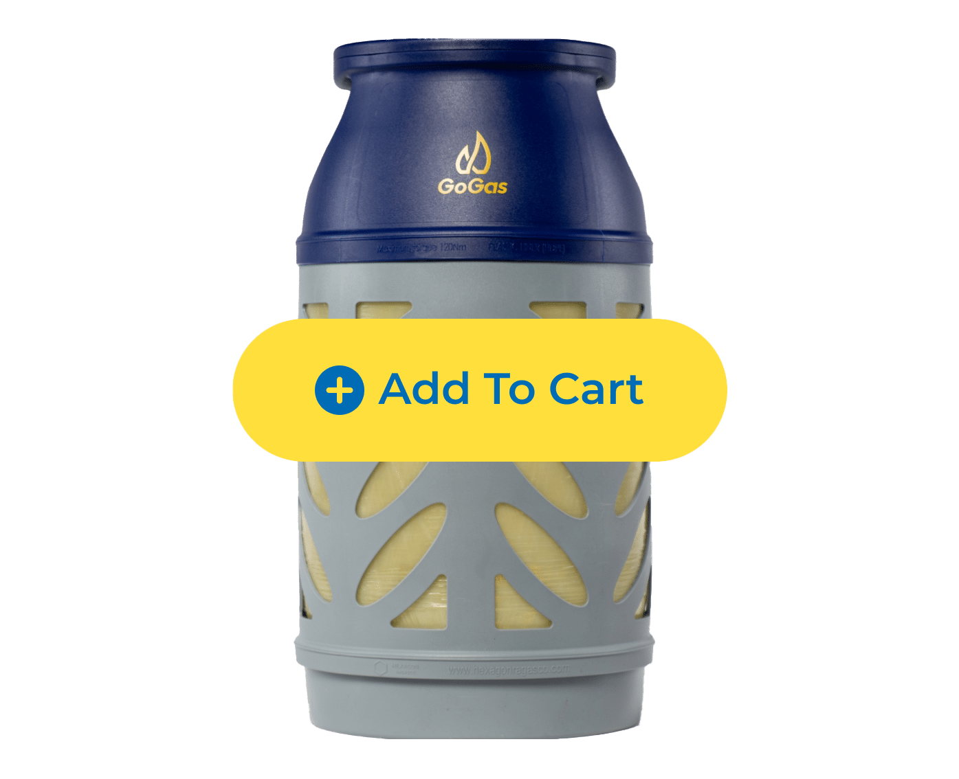 10KG Gas Cylinder - Go Gas